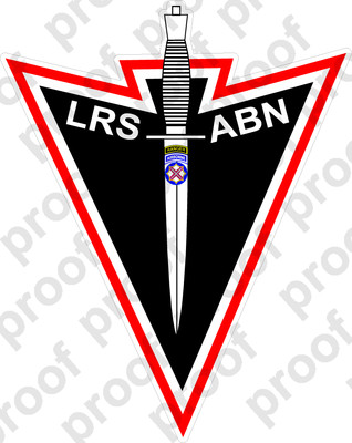 STICKER US ARMY LRS ABN 142ND BSB | eBay