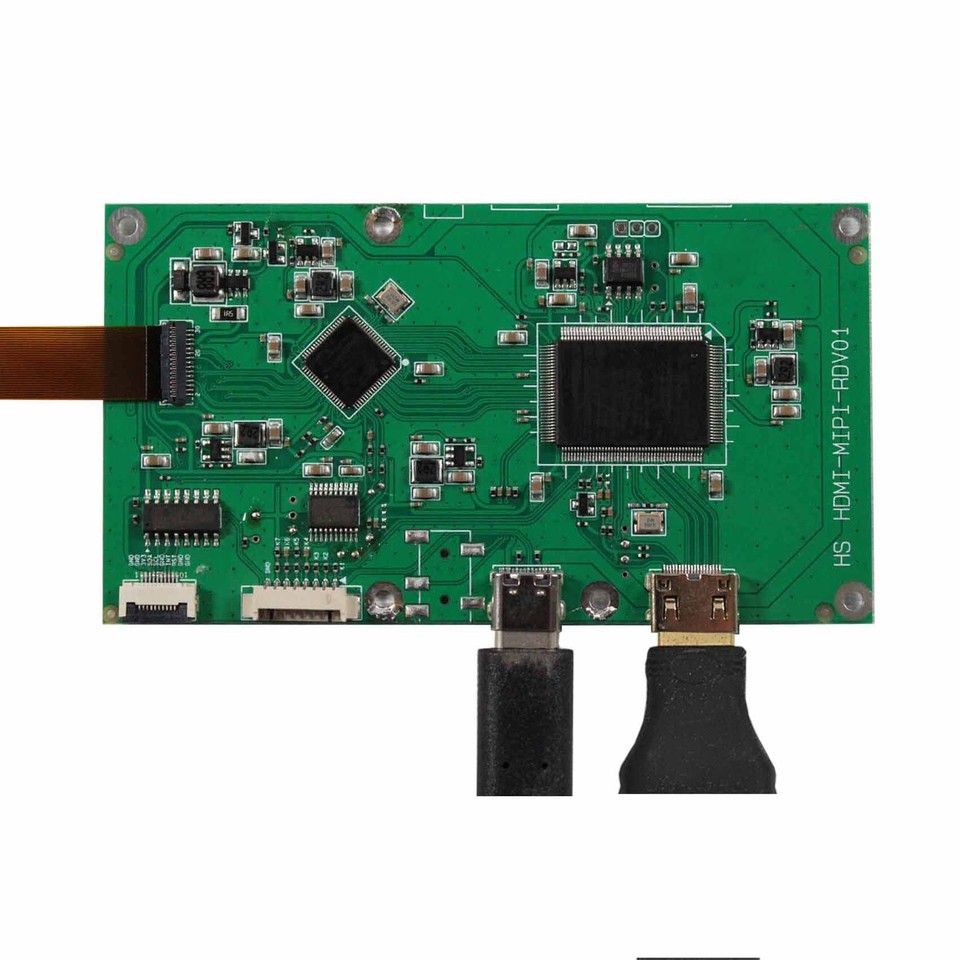 HD USB-C Type- C LCD Controller Board With 8inch 800x1280 IPS LCD ...