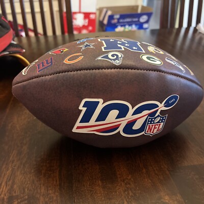 2019 NFL 100th Anniversary Football Ball | eBay