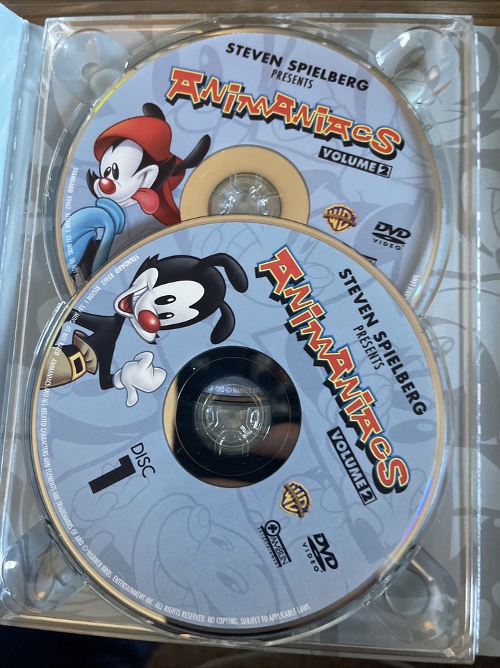 Animaniacs: Volume 2 - Rob Paulsen, Warner Home Video, DVD 12569824621 ...
