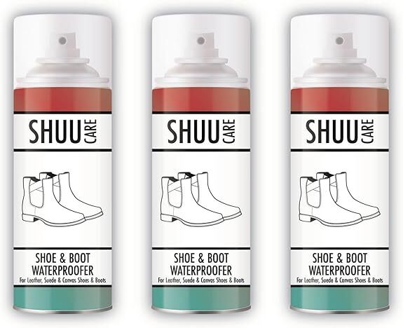 Shoe & Boot Waterproof Spray Leather Suede Canvas Shoe Protection ...