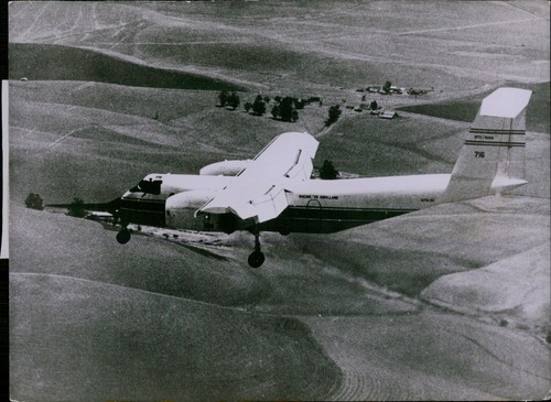 LG822 Original Photo SHORT TAKE-OFF PLANE MAKES DEBUT Augmentor Wing ...