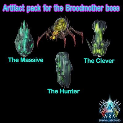Ark Survival Ascended PVE - Artifact Pack for Island Boss Spider XBOX ...