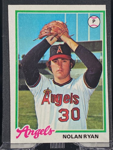 NOLAN RYAN 1978 TOPPS CARD #40 LOS ANGELES ANGELS - GOAT STRIKE OUT ...