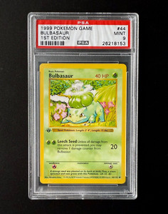 Bulbasaur 1999 Pokemon Game #44 1st Edition Price Guide - Sports Card ...