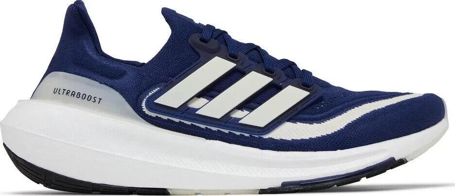 Size 14 - adidas UltraBoost Light Dark Blue Cream for sale online | eBay