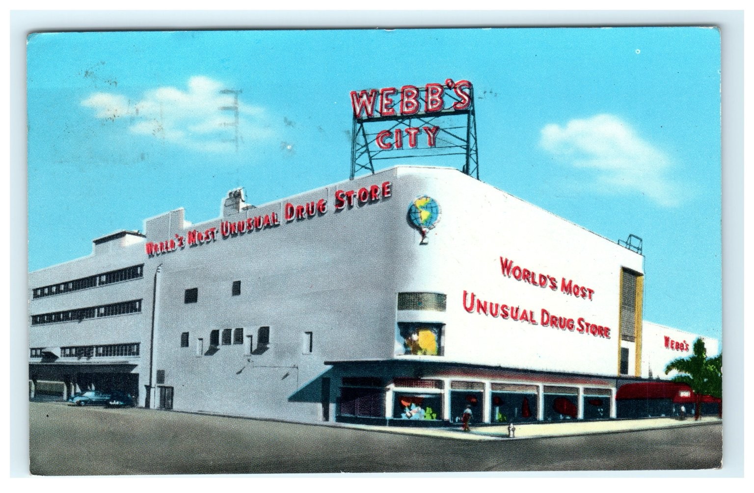 Vintage Webb's City Drug Store St. Petersburg FL Litho Postcard | eBay