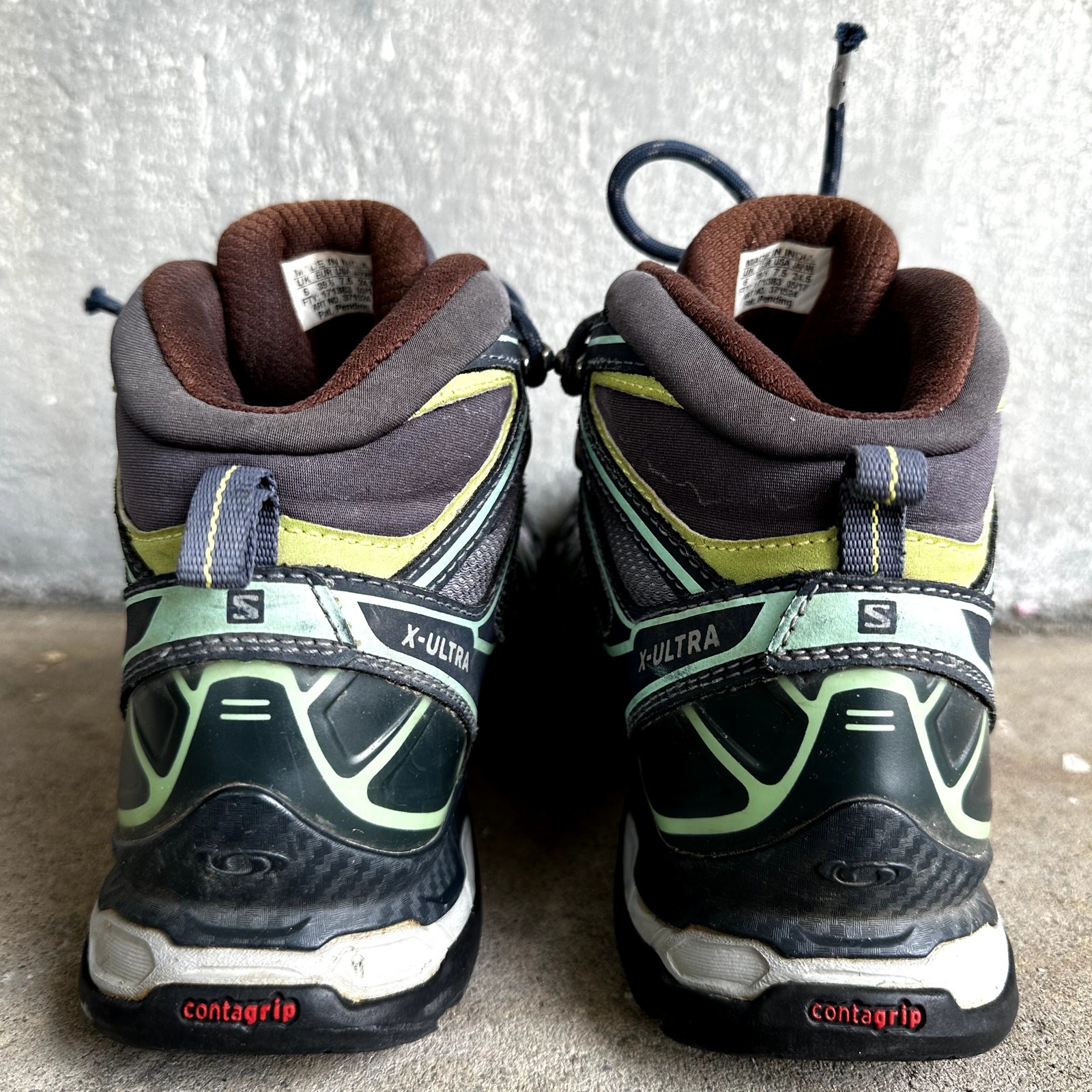 Salomon X Ultra 2 Mid GTX Hiking Boots Goretex Contag… - Gem