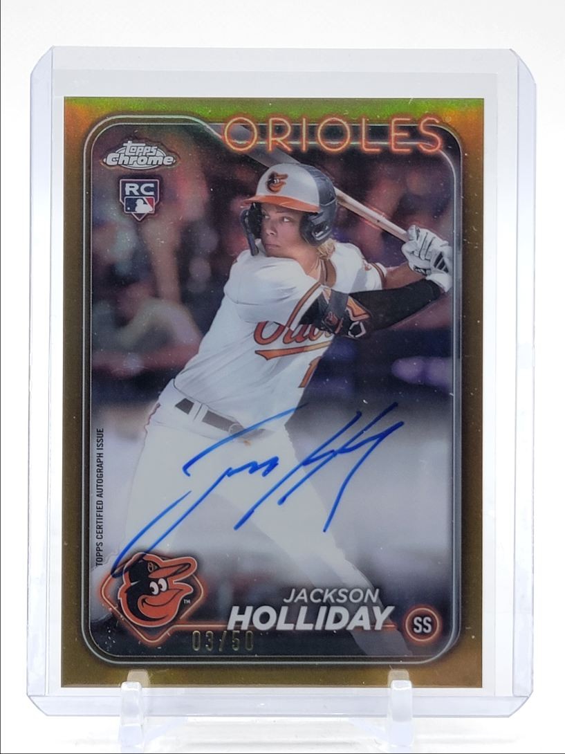 Most Watched 2024 MLB Rookie Cards