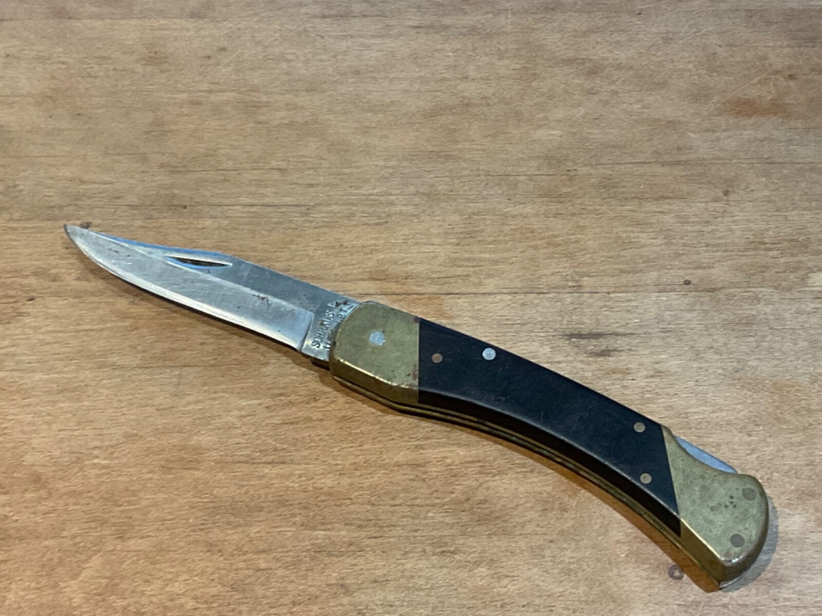 VTG SCHRADE + USA LB7 Folding Lockback Knife | eBay