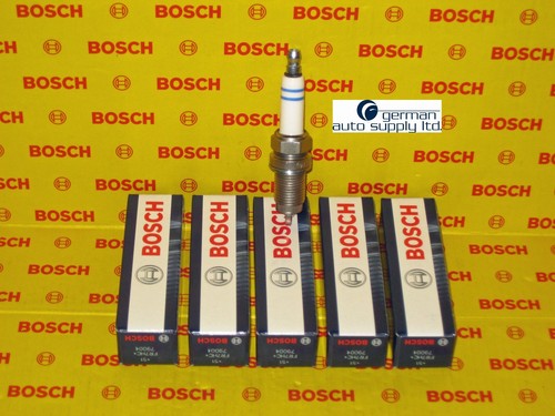 BOSCH Audi - Volkswagen 5 Piece Spark Plug Set - 0242236565, FR7HC ...