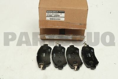 D10605RB0B Genuine Nissan PAD KIT DISC BRAKE,FRONT (AFS 18/06) D1060 ...