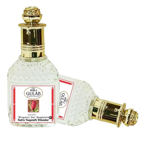 Indra Sugandh Bhandar Asli Gulab Pure Rose Attar Long Lasting Scent ...