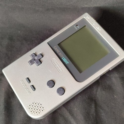 Used, Nintendo Gameboy Light Silver color console MGB-101/ Working ...
