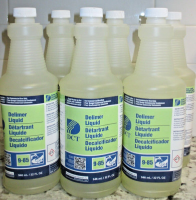 DCT Delimer Liquid 9-85 - Lot of 6 Bottles 32 oz Half Case, Diversified ...