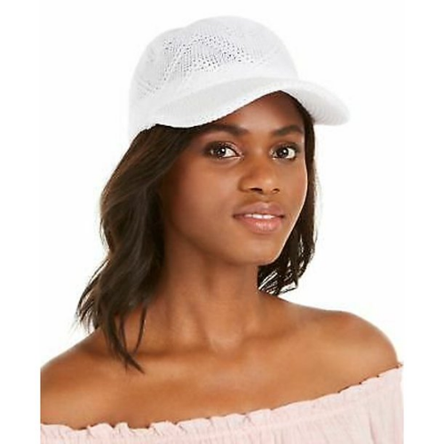 I.N.C. Crochet Packable Baseball Cap,One Size [White ] | eBay