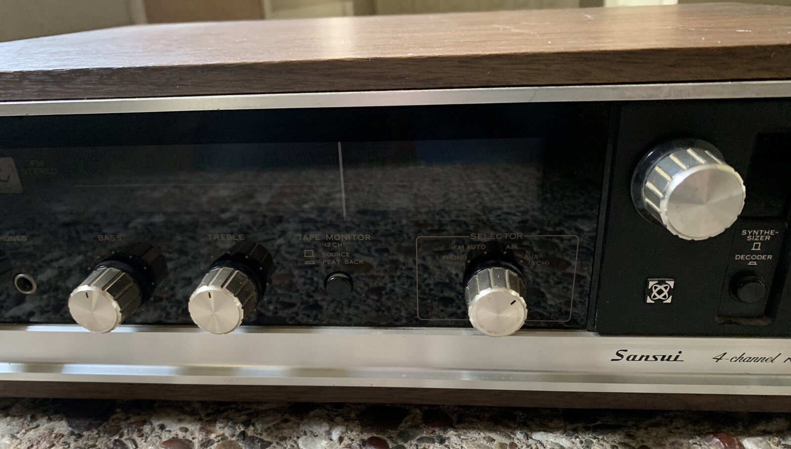 Vintage Sansui QR-500 Quadraphonic Four Channel Receiver 1973 Amplifier ...