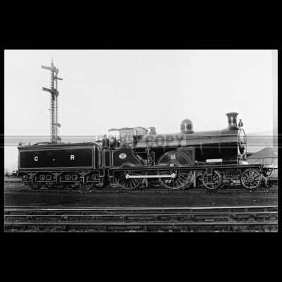 Photo T.000374 STEAM LOCOMOTIVE 723 CALEDONIAN RAILWAY CR TRAIN | eBay