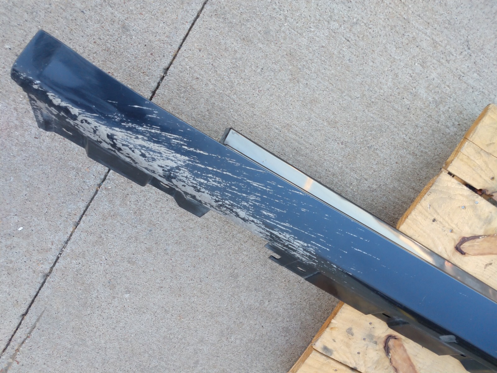 BMW SIDE SKIRT DOOR SILL ROCKER MOLDING LEFT F02 7 SERIES 51777225923 ...