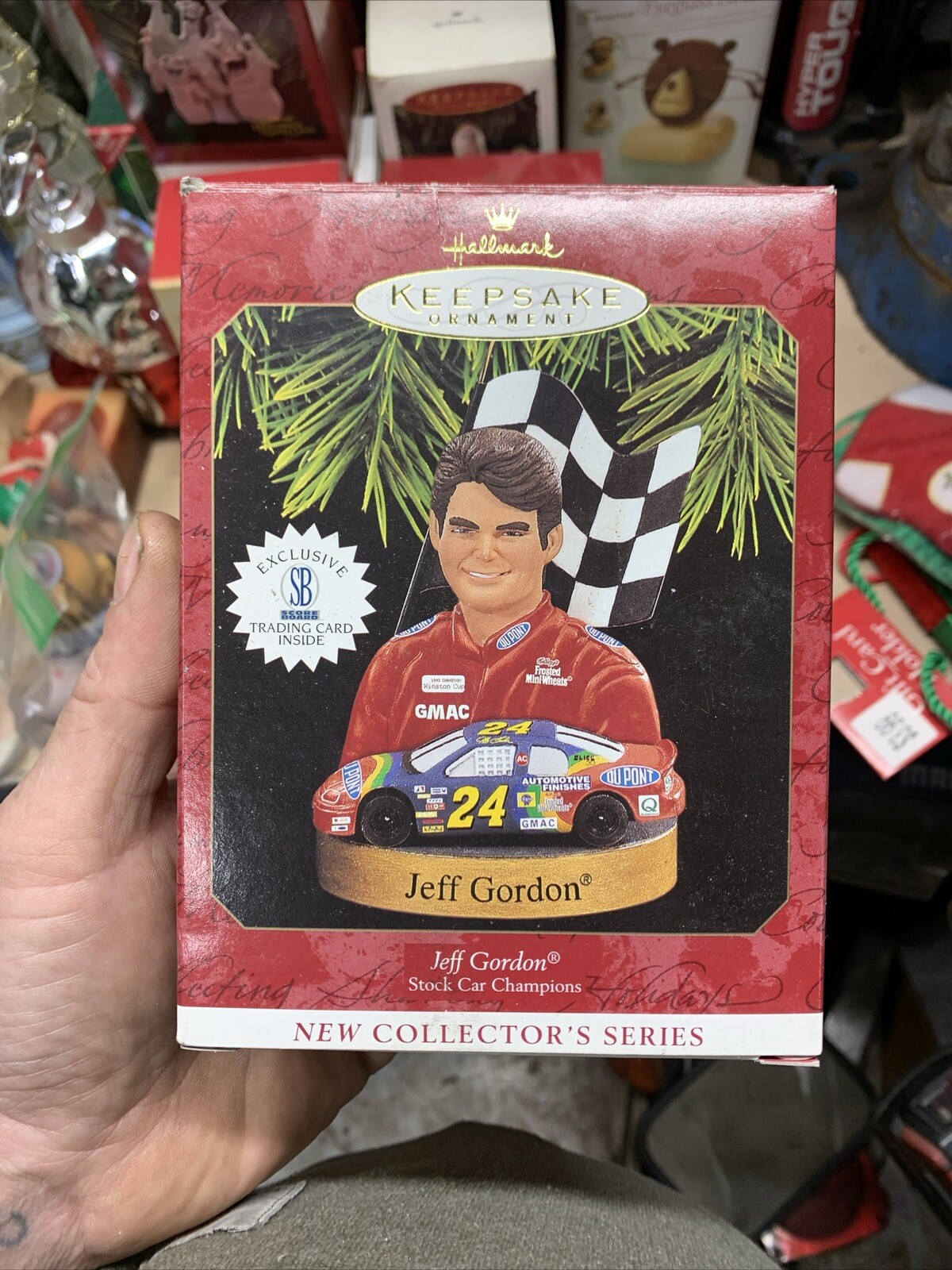 Jeff Gordon #24 NASCAR Hallmark Keepsake Collectors Christmas Tree ...