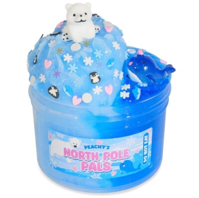 PEACHYBBIES SLIME NEW PEACHY'S NORTH POLE PALS SLIME | eBay