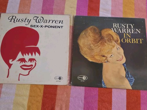 Rusty Warren Lot Of 2LPs~ Vinyl Rare Liquidation Record Jubilee Low ...