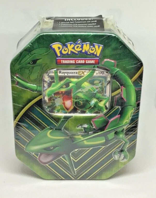 Pokémon Rayquaza Ex Tin