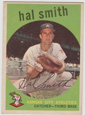 1959 TOPPS HAL SMITH CARD 227 | eBay