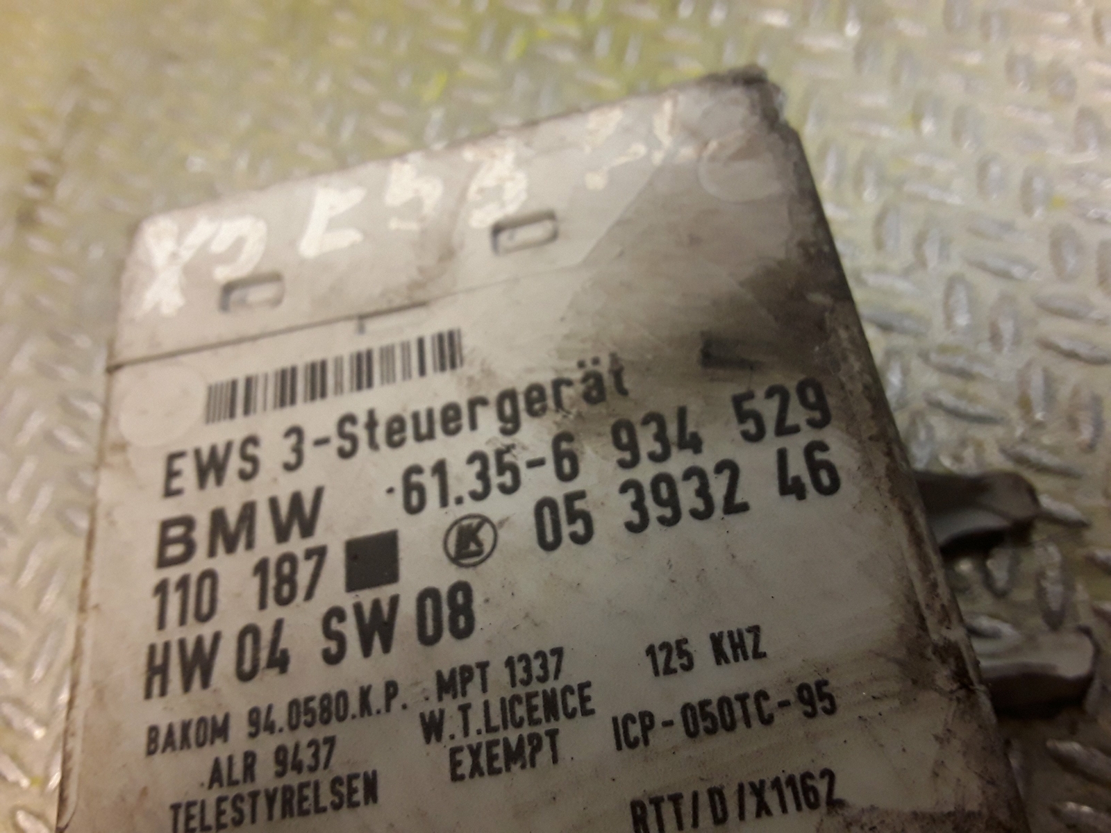 BMW Immobiliser CAS EWS 3 Control Module Unit for X3 X5 Series E83 E53 ...