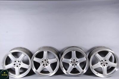 Mercedes X164 GL550 GL450 AMG 10 X R21 21" Wheel Rim Rims Silver Set of ...