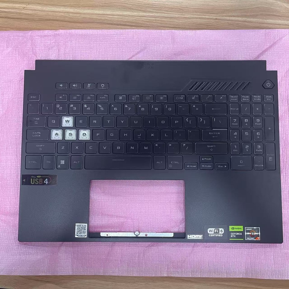 Laptop Palmrest Keyboard Part for ASUS TUF Dash FX507R FX517 FA507Z Air ...