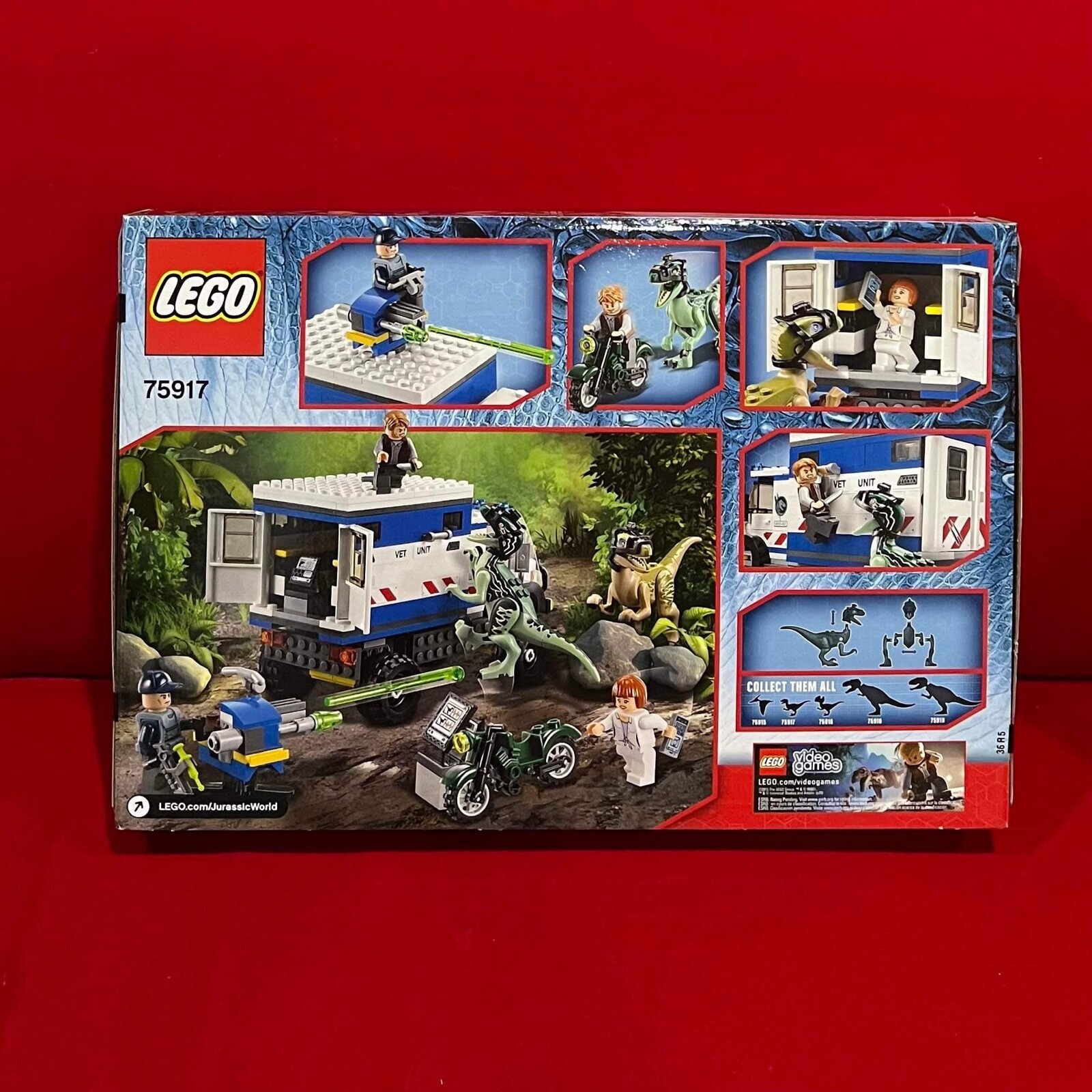 LEGO Jurassic World Raptor Rampage Set 75917 NEW Sealed | eBay