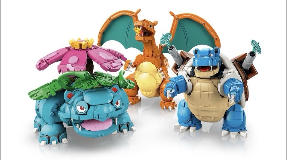 NEW LEGO POKEMON - VENOSAUR, CHARIZARD & BLASTOISE | eBay