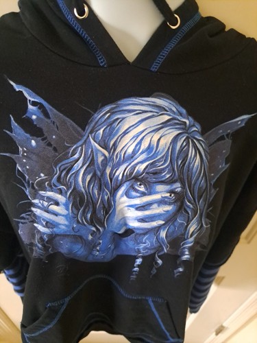 Fairies By Trick Hoodie Y2k 00’s Goth Emo Tripp NYC Style Hot Topic ...