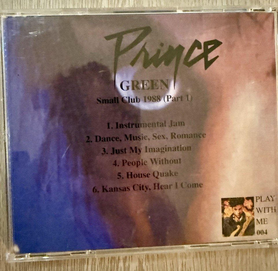 PRINCE ULTRA RARE LIVE ALBUMS X 4: ORANGE, PINK, GREEN, PURPLE! 4 CDS ...