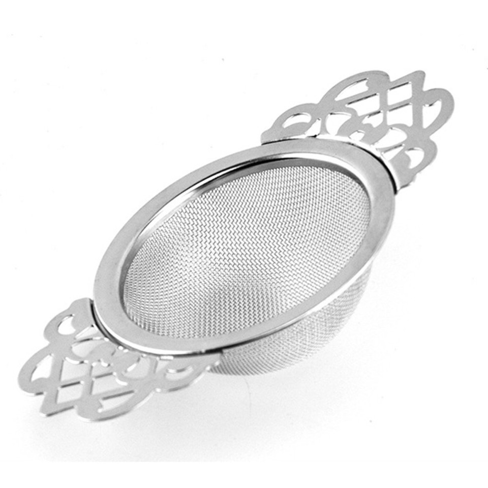 2 Pcs Tea Strainer Filter for Teapots Cups Sieve Stainless Steel | eBay UK