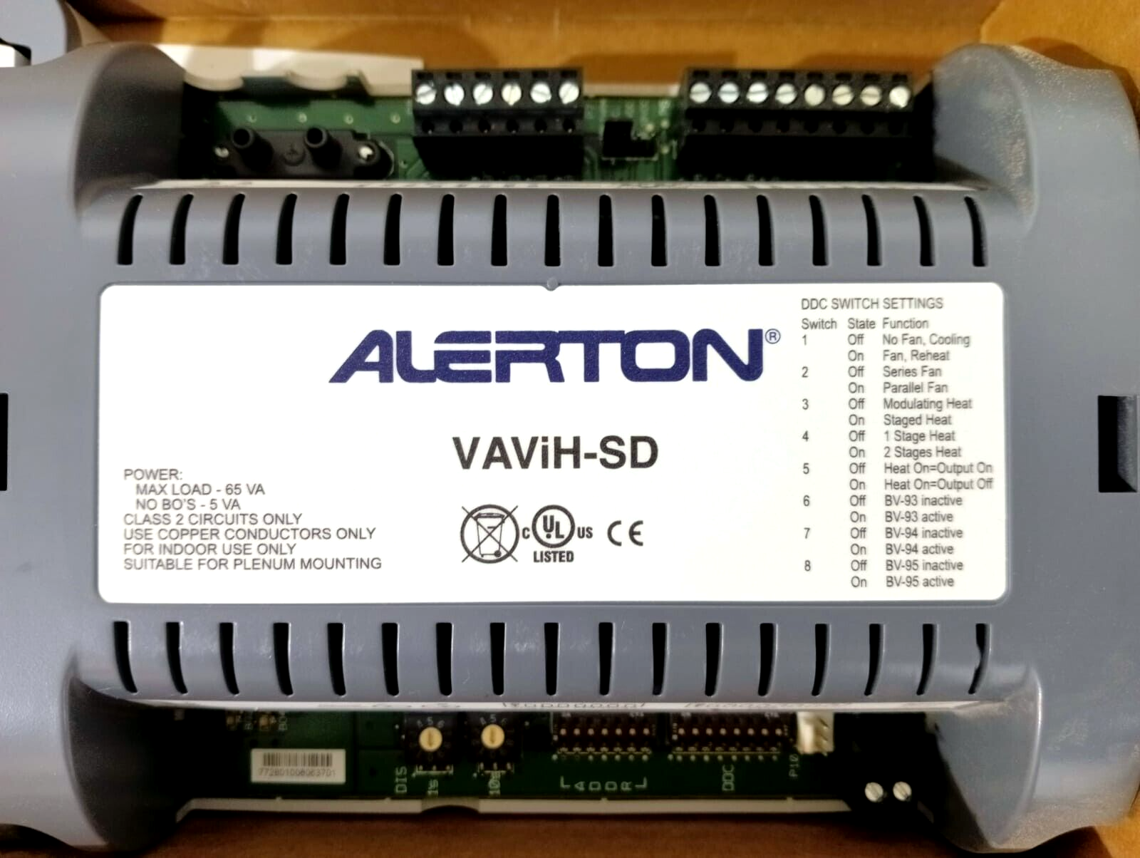Alerton VAVIH-SD HVAC Control System Board for sale online | eBay