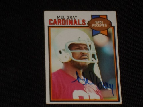 MEL GRAY 1979 TOPPS SIGNED AUTOGRAPHED CARD #347 ST. LOUIS CARDINALS | eBay
