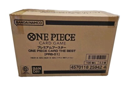 One Piece PRB-01 Japanese CASE ( 10x Booster Box ) New Sealed | eBay