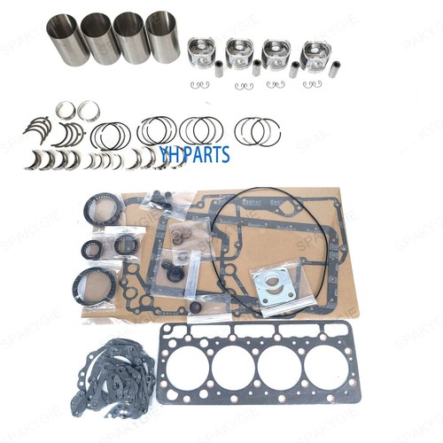Overhaul Rebuild Kit V1200-5B V1200-A V1200For Kubota B2150 RX245 RX275 ...