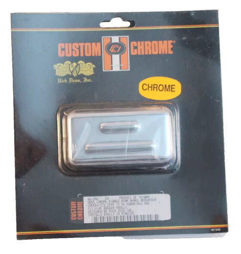 Custom Chrome Rick Doss Ribbed Rear Brake Reservoir Cover Fits 40-545 ...