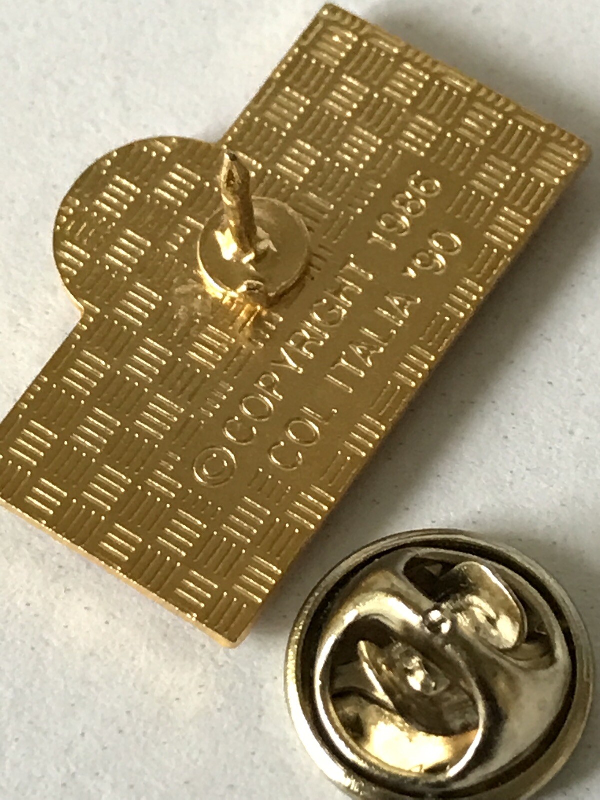 Beba Coca Cola Italia ‘90 World Cup Soccer Football Metal Lapel Pin ...