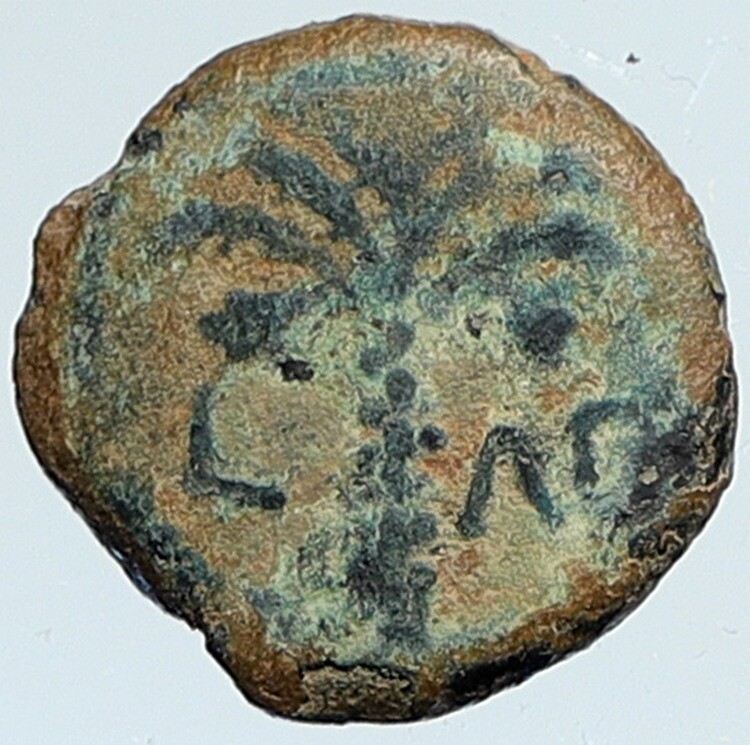 COPONIUS Prefect of Roman JERUSALEM Augustus BIBLICAL Coin Hendin 1328 ...