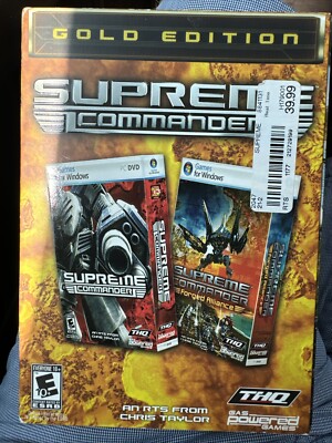 Supreme Commander: Gold Edition (PC, 2008) Video Game Complete 752919493717| eBay