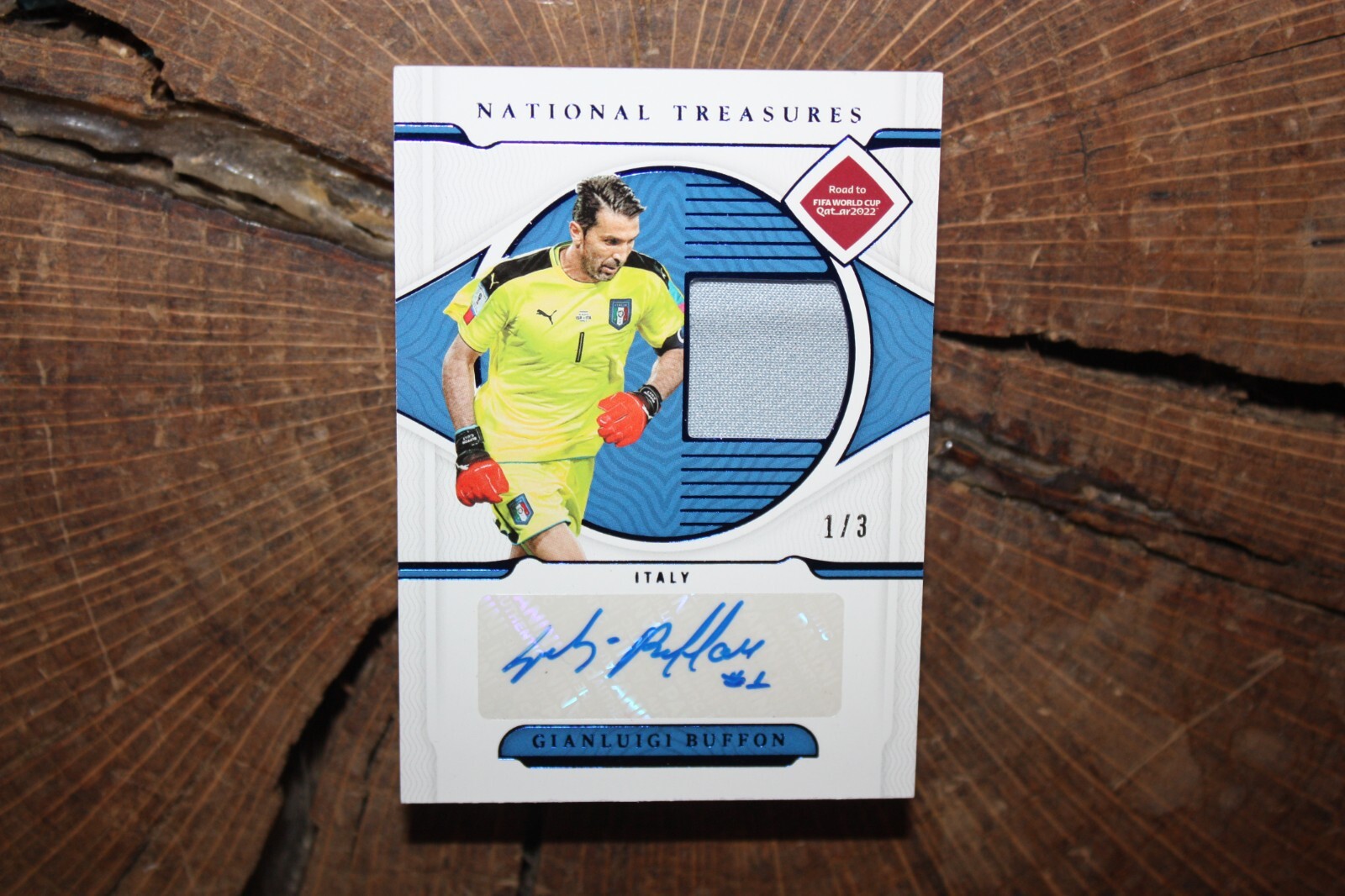 2022 PANINI NATIONAL TREASURES GIANLUIGI BUFFON CARD 1/3 !!!!! | eBay