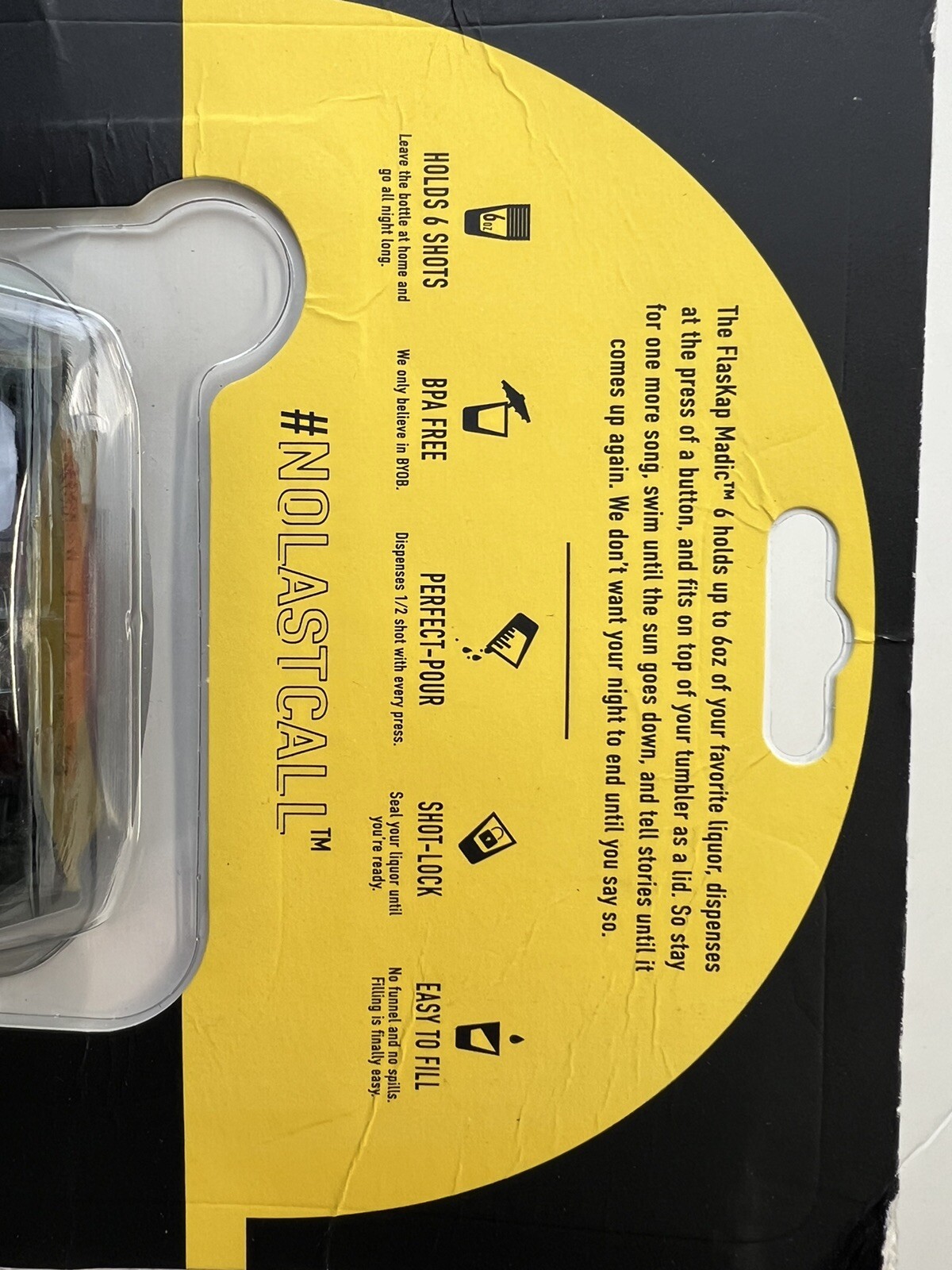 FlasKap The Madic 6 Tumbler Lid Compatible for 20oz Press-Fit Insulated ...