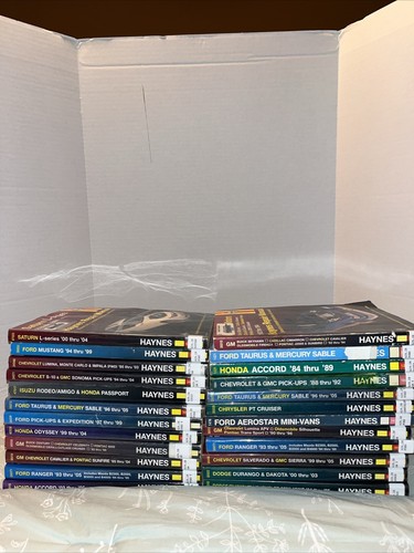 Haynes auto repair manuals -you choose | eBay