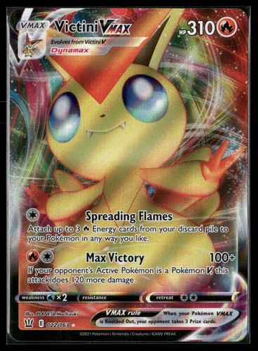 Victini VMAX 022/163- Pokémon TCG | eBay