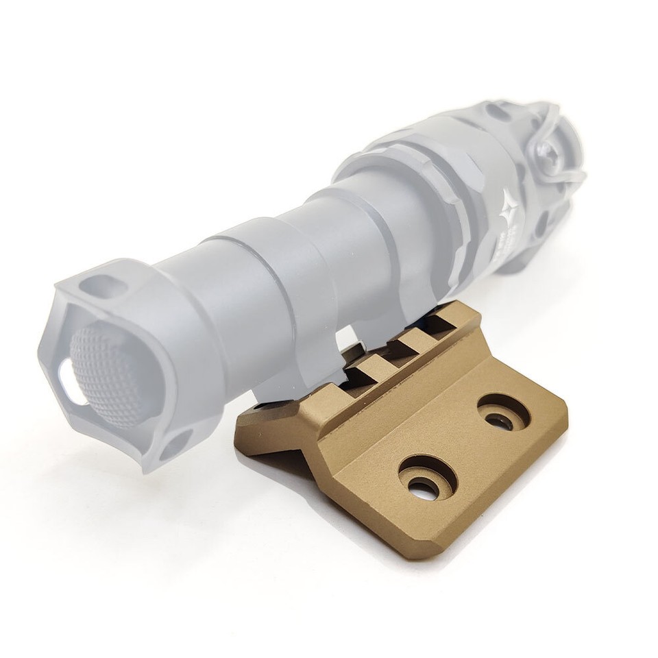 MLok Keymod Offset Flashlight Rail Mount For M300 M600 Light Optics ...