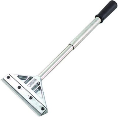 CRAIN 375S Short Big Floor Scraper 8 in Blade 19" to 26" Telescoping ...